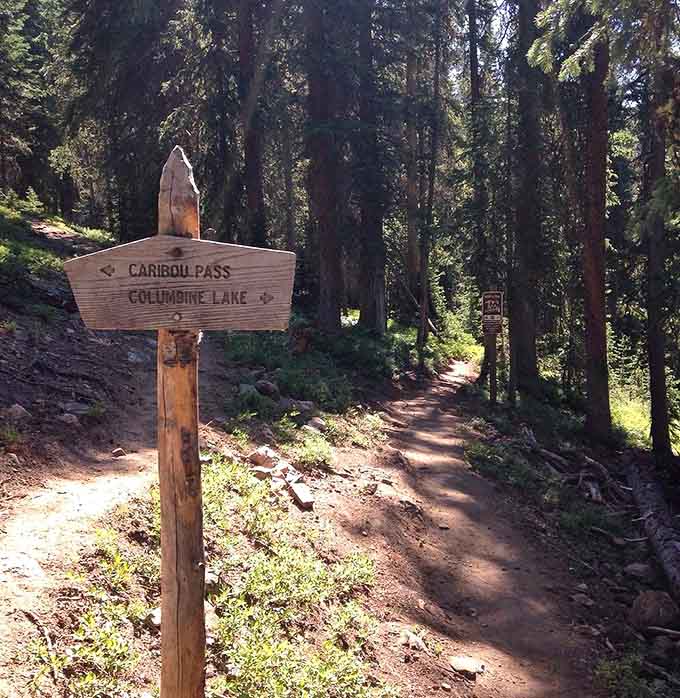 When trail signs point to paradise, you follow them without question or hesitation, simple as that.