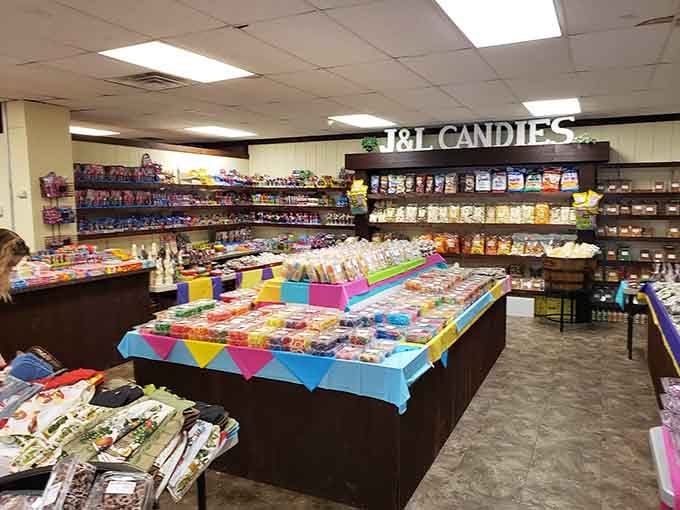 J&L Candies knows what's up: life's too short to skip the sweets, especially when they're this plentiful.