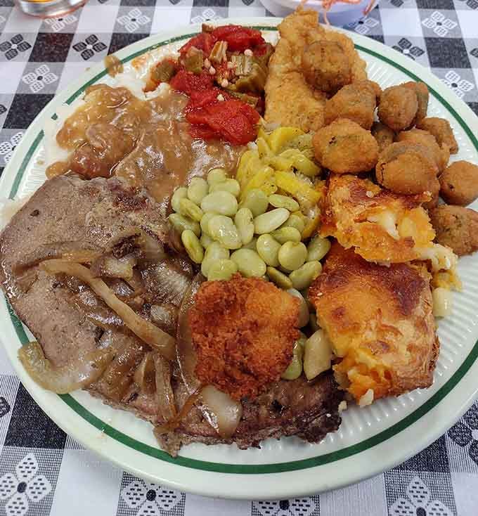 When you can't decide between surf and turf, this loaded plate proves you absolutely don't have to choose.