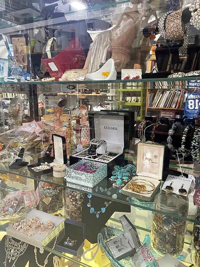 Vintage jewelry sparkles with the kind of craftsmanship that makes modern accessories look like they're barely trying at all.
