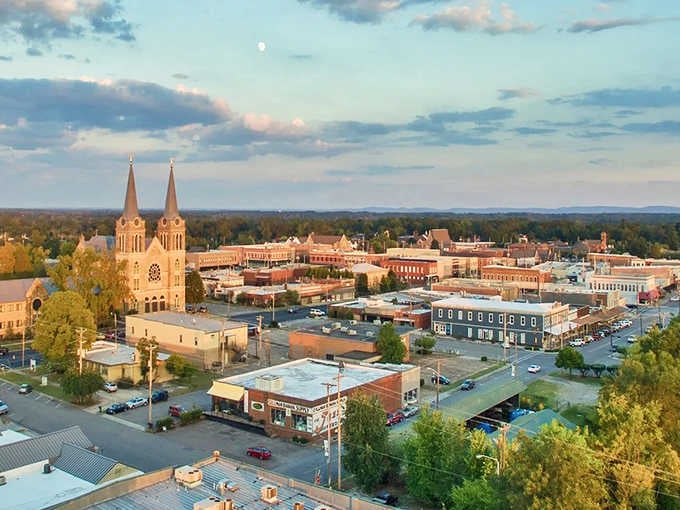 From up here, you can see why people keep discovering this gem tucked in Alabama's rolling hills.