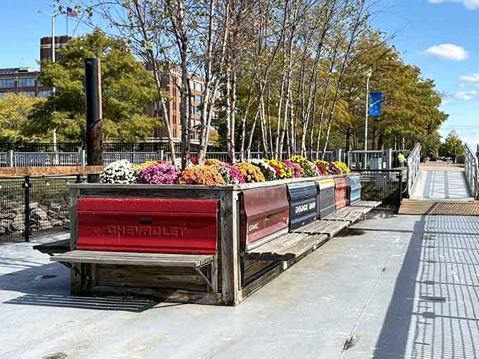 Vintage blooms with flowers prove Detroit knows how to repurpose with serious style and charm.