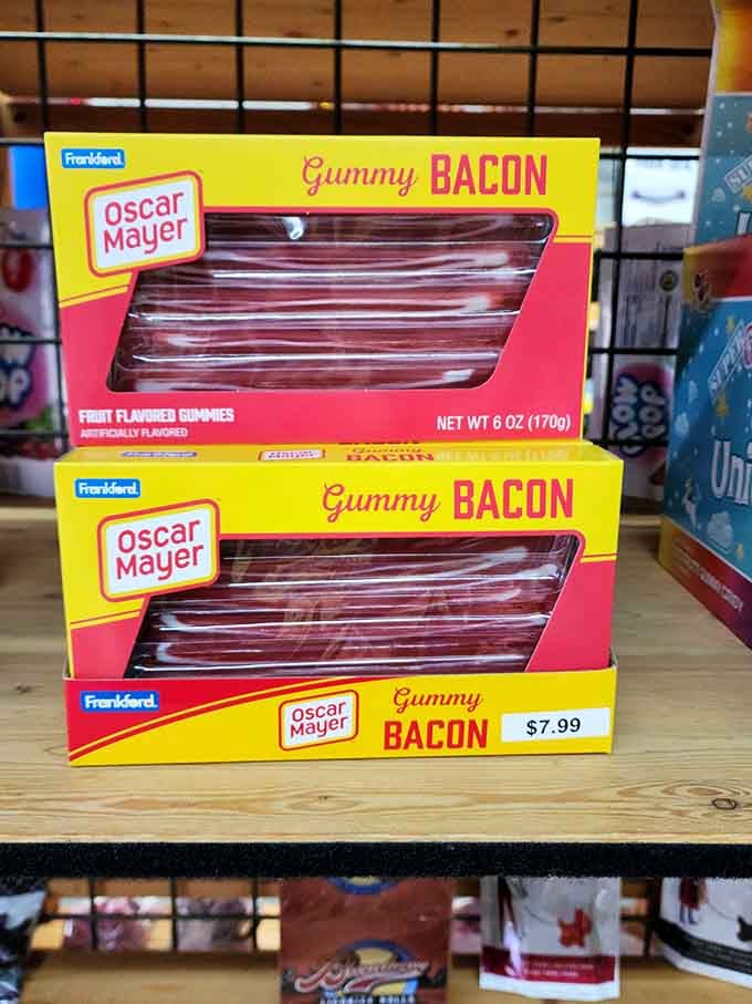 Gummy bacon exists because someone asked "why not?" and we're all better for their questionable decision-making.