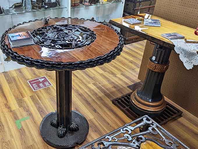 These handcrafted tables prove furniture used to have personality, unlike that flat-pack stuff you spent three hours assembling wrong.