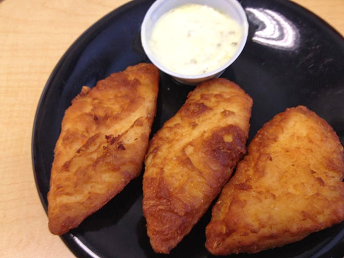 Golden, crispy, and perfectly battered. This fish doesn't need a fancy restaurant to prove its worth.
