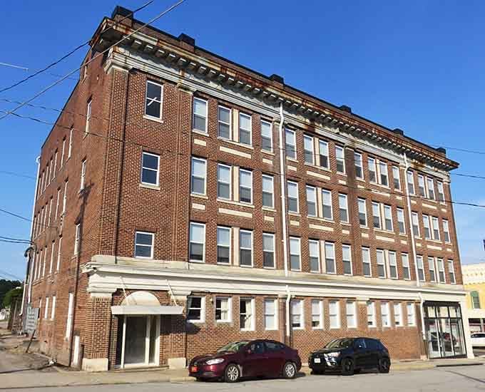The Old Central Hotel stands as a brick testament to Eden's enduring character and architectural heritage.