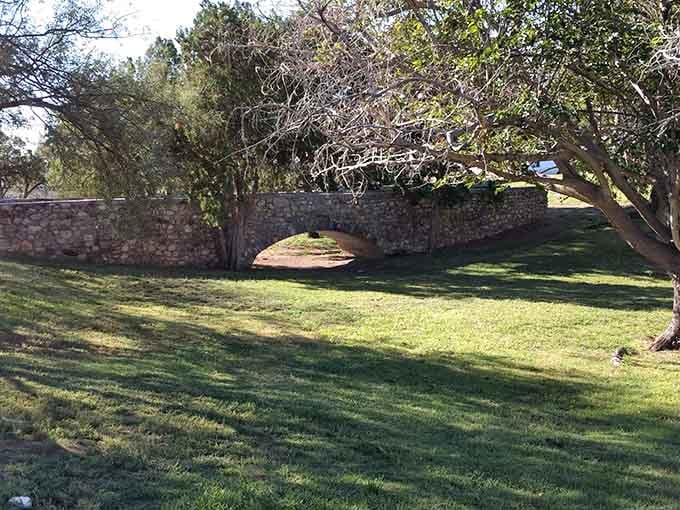 Memorial Park's green spaces provide peaceful retreats where you can contemplate how much money you're saving by living here instead.