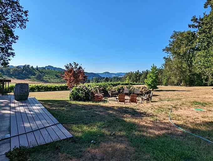Bradley Vineyards offers tastings with mountain views that pair perfectly with any varietal you're pouring.