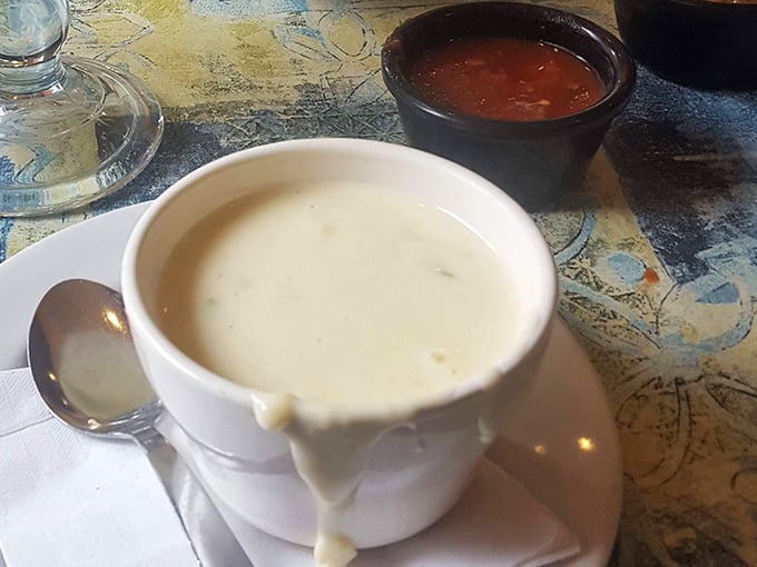 Creamy, dreamy queso that'll make you question every life decision that didn't involve this bowl of heaven.