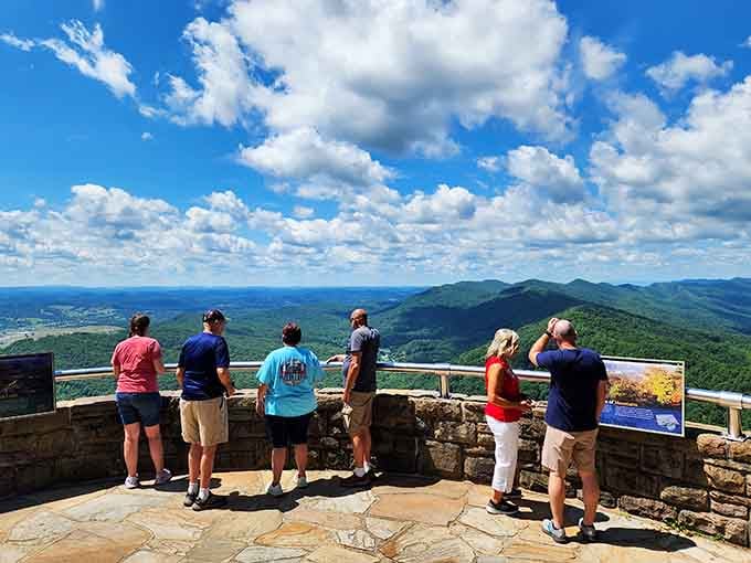 When the view includes three states, you know you've climbed something worth climbing.
