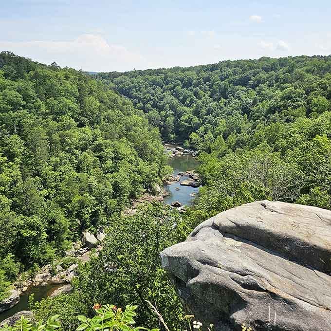 Lynn Overlook delivers canyon views that cost exactly zero dollars, which is everyone's favorite price point.