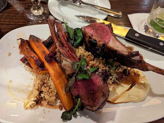 Rack of ribs presented with the kind of care that makes you slow down and savor every bite.