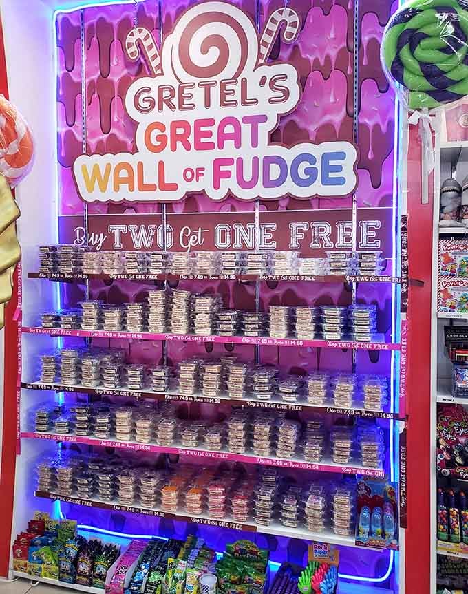 The "Great Wall of Fudge" isn't in China, it's right here, and it's infinitely more delicious than expected.