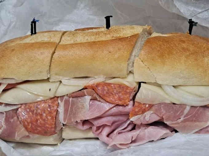 This Italian sub is longer than most people's attention spans and infinitely more satisfying to experience.