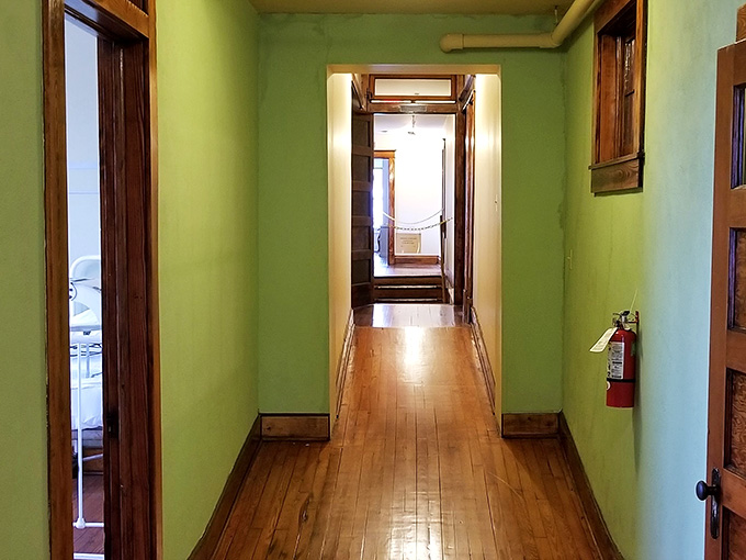 These hallways connect rooms filled with instruments that redefined the phrase "this might pinch a little."