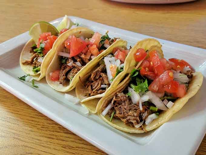Carne asada tacos topped with fresh pico de gallo and cilantro prove simplicity wins every single time.