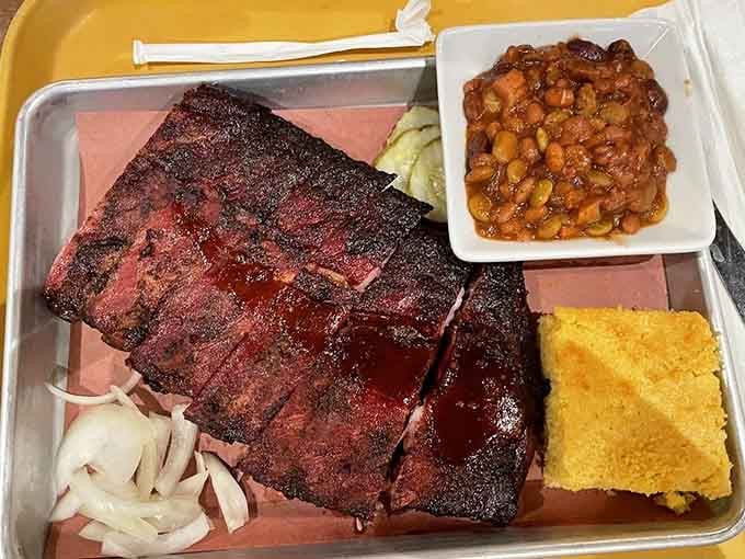 Ribs so tender they're practically waving goodbye to the bone before you even pick them up.