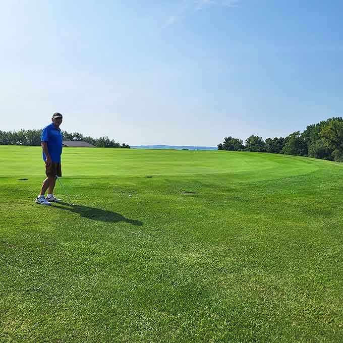 Even the golf course here feels magical, with rolling greens that would make Arnold Palmer smile approvingly.
