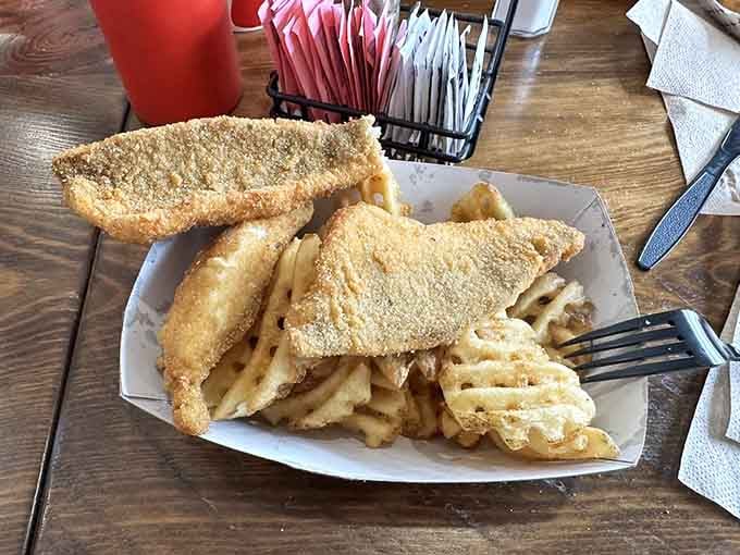 Golden, crispy perch fillets that prove simple done right beats fancy done wrong every time.