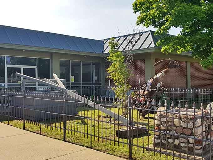 The museum's creative exterior hints at the fascinating stories waiting inside about Joplin's remarkable past and resilience.