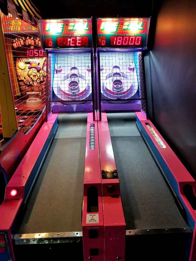 Skee-ball remains the perfect test of skill, proving some classics never go extinct no matter how many millennia pass.