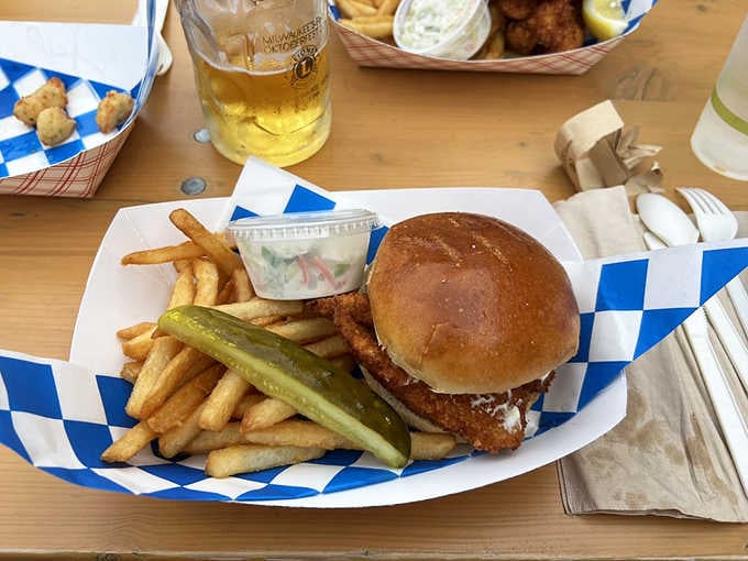 Sometimes the best fish fry comes on a bun with fries, proving simplicity done right beats complexity.