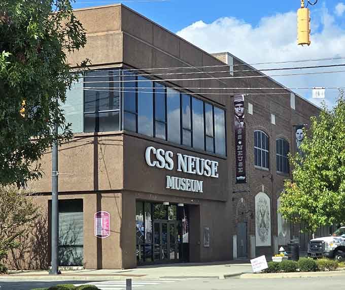 The CSS Neuse Museum houses a genuine Civil War ironclad, making history tangible instead of just textbook boring.