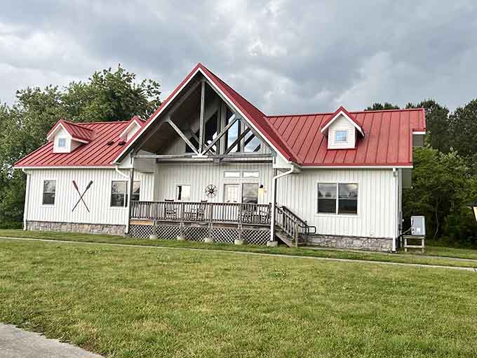 This handsome lodge serves as your basecamp for adventures that don't require leaving Virginia's borders.