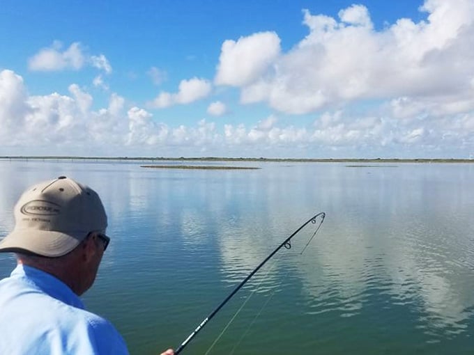 When your fishing spot is literally everywhere you look, decision-making becomes delightfully difficult.