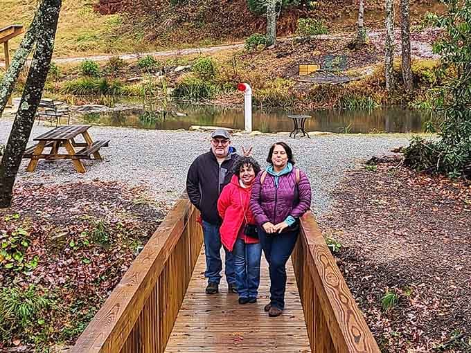 Three generations discovering together that the best adventures don't require passports, just curiosity and a willingness to go underground.