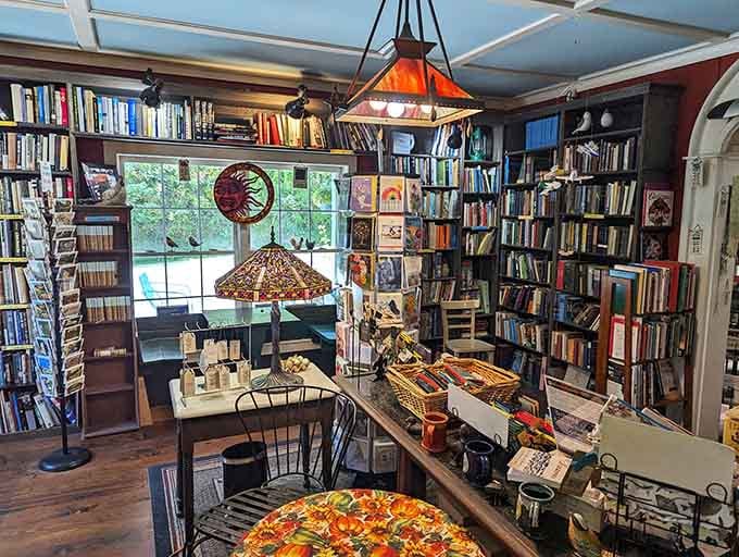 Multiple rooms mean multiple chances to discover that one book you didn't know your soul desperately needed.