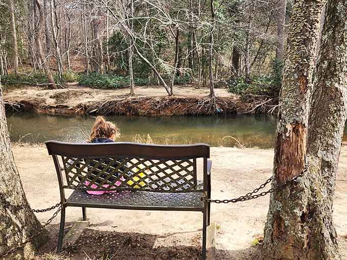 Grab a bench, watch the water, and remember what relaxation actually feels like before smartphones existed.