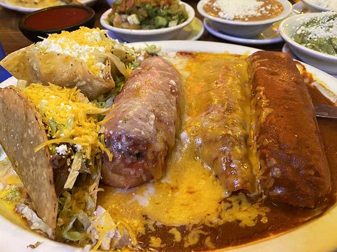 The President's Plate: proof that Bill Clinton knew exactly what he was doing when he ordered this masterpiece.