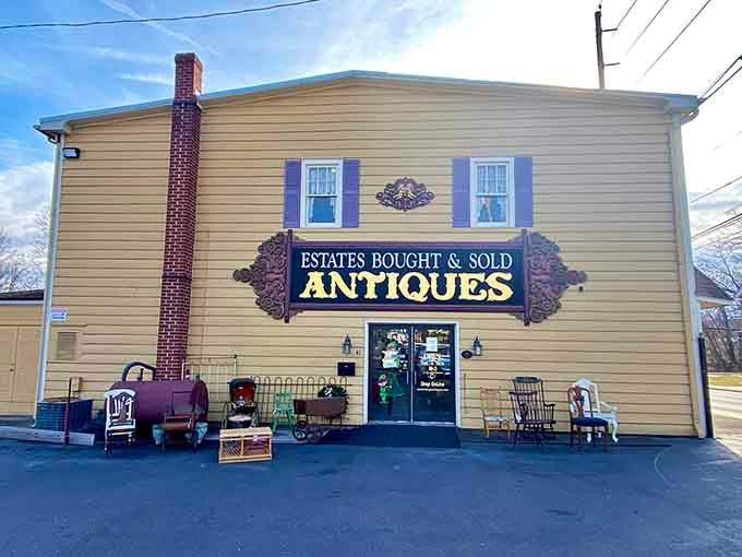 Center Stage Antiques promises treasures from the past, where one person's clutter becomes your living room conversation piece.