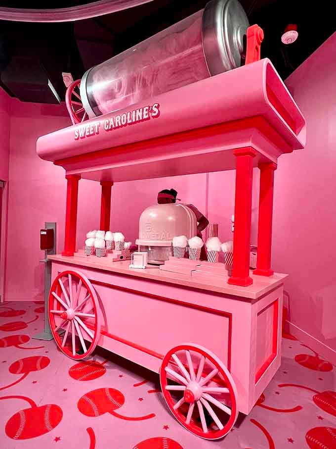 Sweet Caroline's cart serves up nostalgia with a side of pure sugar-fueled happiness and wonder.