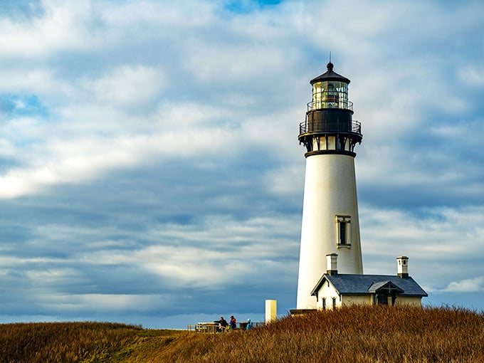 Standing tall since 1873, this beacon still shows ships the way home, unlike your car's GPS.