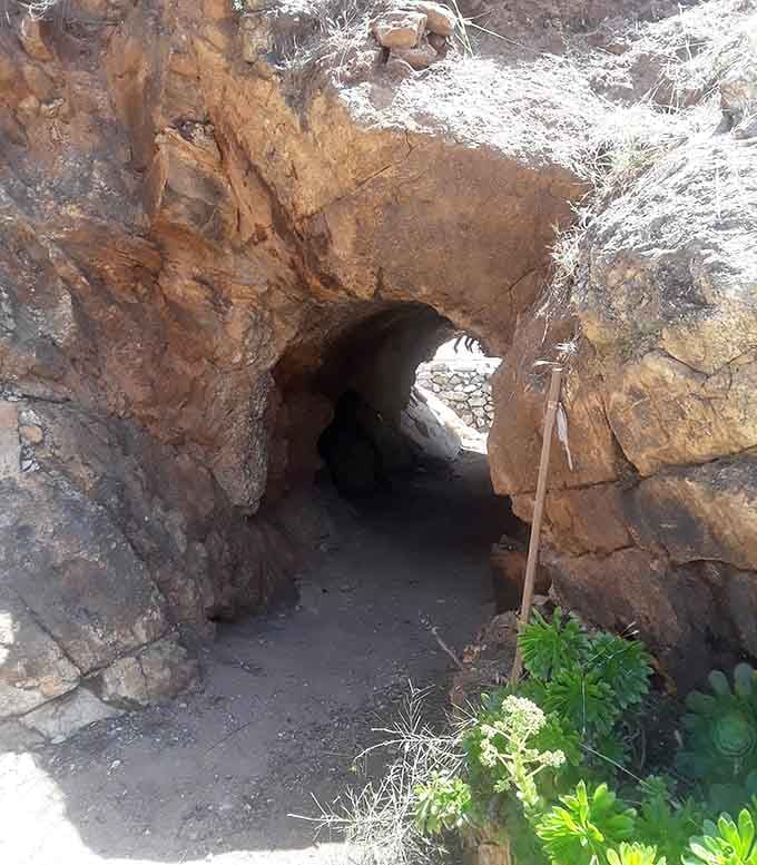 The tunnel entrance beckons like a portal to another world, minus the special effects but with real rewards.