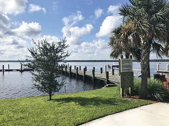 Your own private boat dock awaits on the St. Johns River, no yacht club membership required.