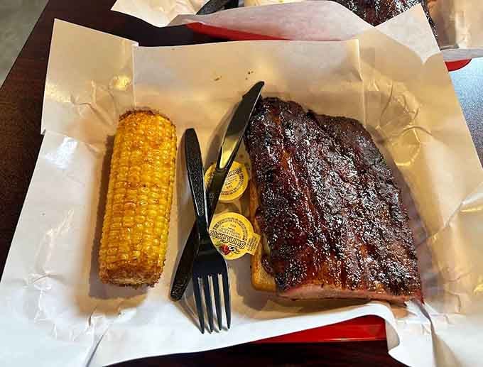 Ribs and corn on the cob, a duo more iconic than Simon and Garfunkel.
