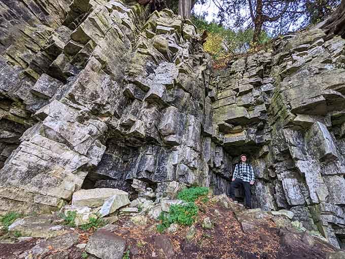 These towering limestone formations have been standing here longer than your favorite sitcom has been in reruns.