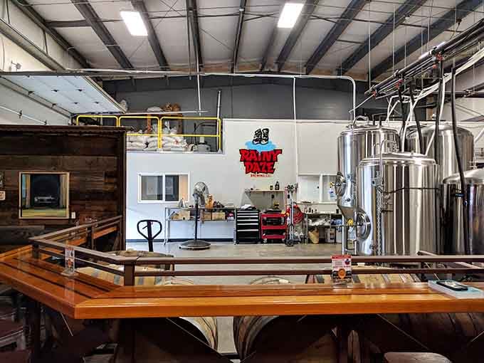 Rainy Daze Brewing proves that craft beer and industrial chic can coexist peacefully in Little Norway.