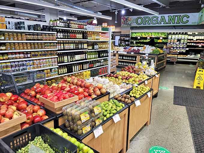 Apples and pears arranged like nature's candy store, proving fruit can be just as exciting as dessert.
