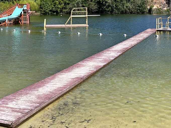 This boardwalk leads straight to the good stuff, where gravity and dignity go to take a vacation.