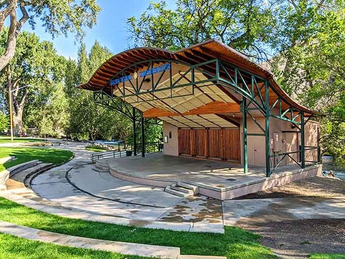 Free concerts under the stars at this amphitheater beat paying for cable you never watch anyway.