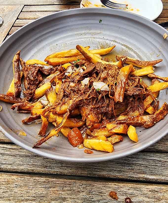Birria poutine takes comfort food to new heights, because sometimes fusion is exactly what your taste buds need.