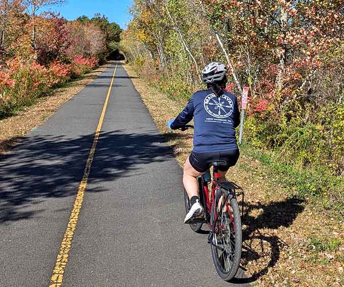 Two wheels, two states, and zero regrets about skipping the gym membership this month.