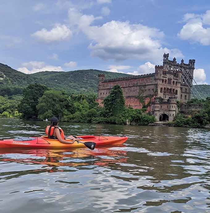 Solo paddling with a Scottish castle backdrop &ndash; because sometimes the best company is a good view.