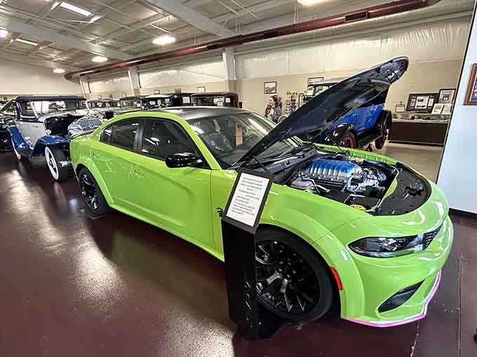 Plot twist: they've got modern muscle too, proving that automotive passion spans every generation and era.