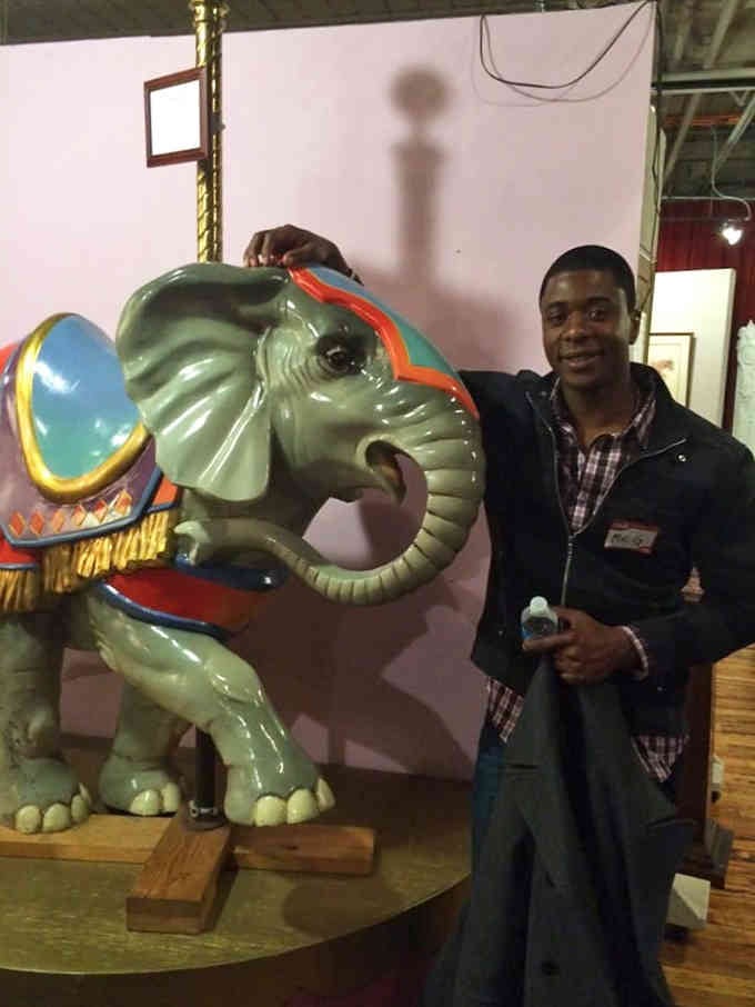 When a carousel elephant makes you grin like that, you know you've found something special in Connecticut.