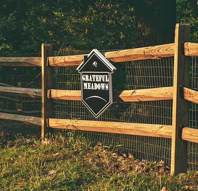 When you see this sign, you know you've arrived somewhere that takes kindness to animals seriously.